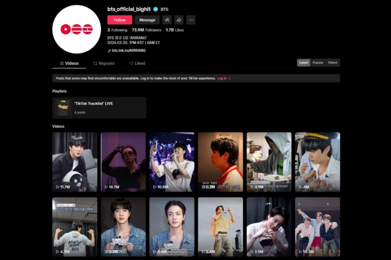 Top 10 Most Followed K-Pop Groups on TikTok (Updated 2026) | DK Blog